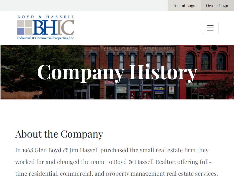 Boyd & Hassell Industrial & Commercial Properties, INC. in North ...